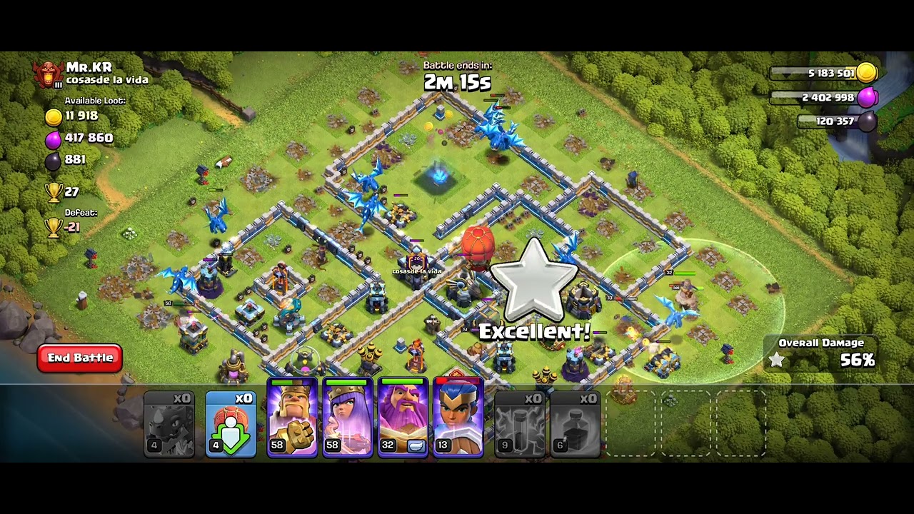 CLASH OF CLANS (COC) HOME BASE - YouTube