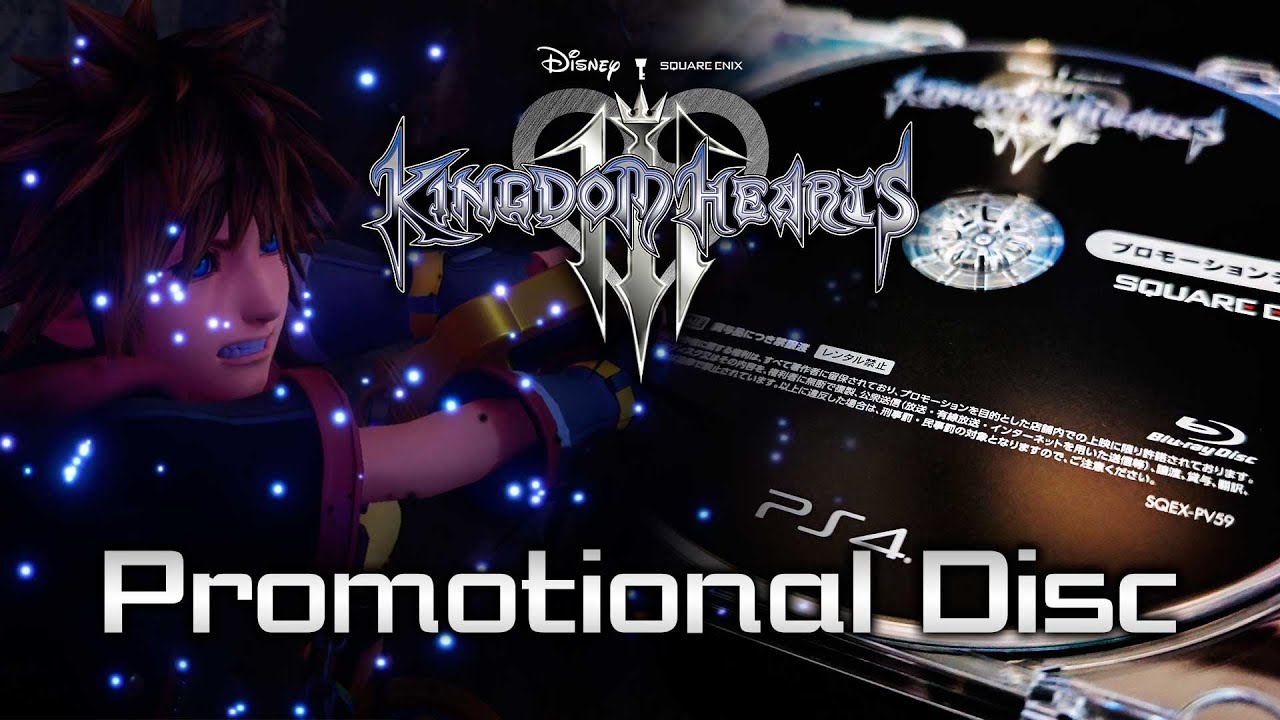KINGDOM HEARTS III - Japanese Promotional Disc [Final Battle Trailer ...