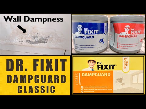 Dr. Fixit Dampguard Classic | Application | Wall Dampness Problem and  Solution | In English