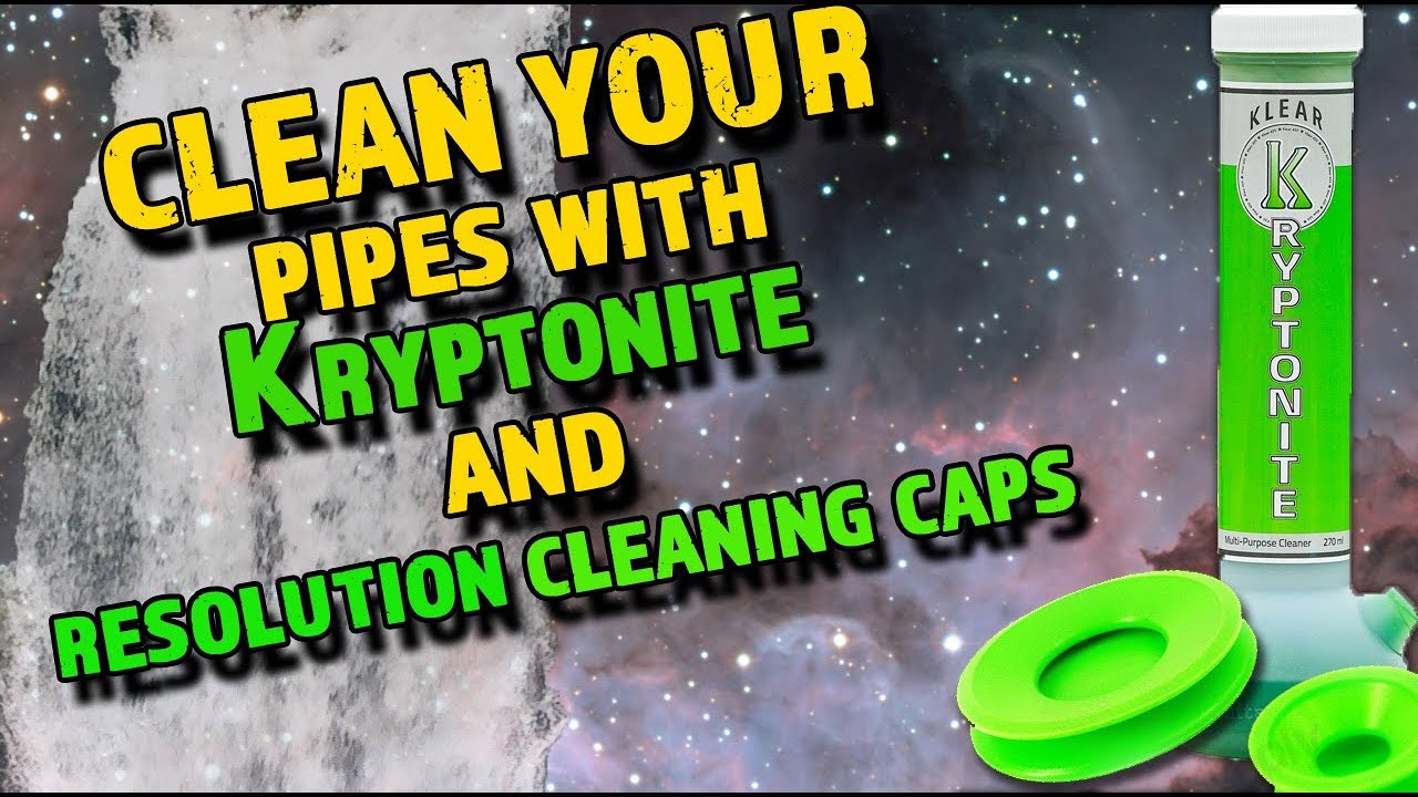 How to super clean your waterpipe using Klear Kryptonite and ResCaps by ResÖlution! - YouTube