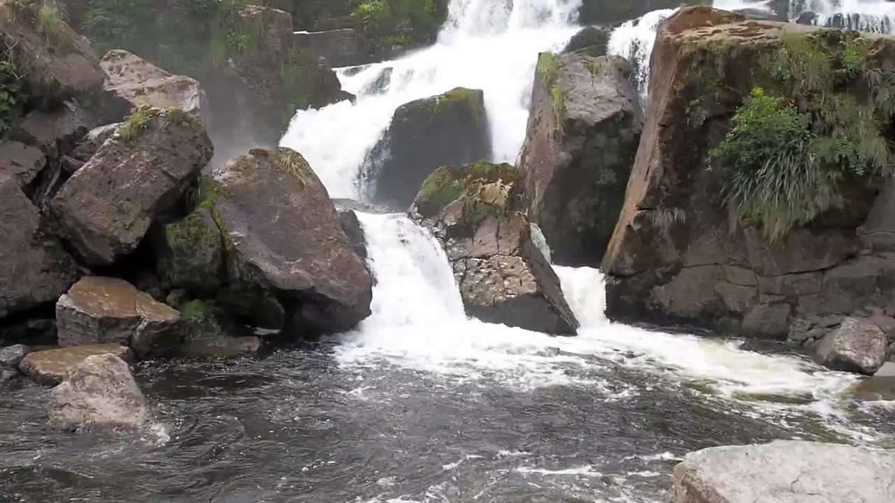 waitangi falls,ruakituri river - YouTube