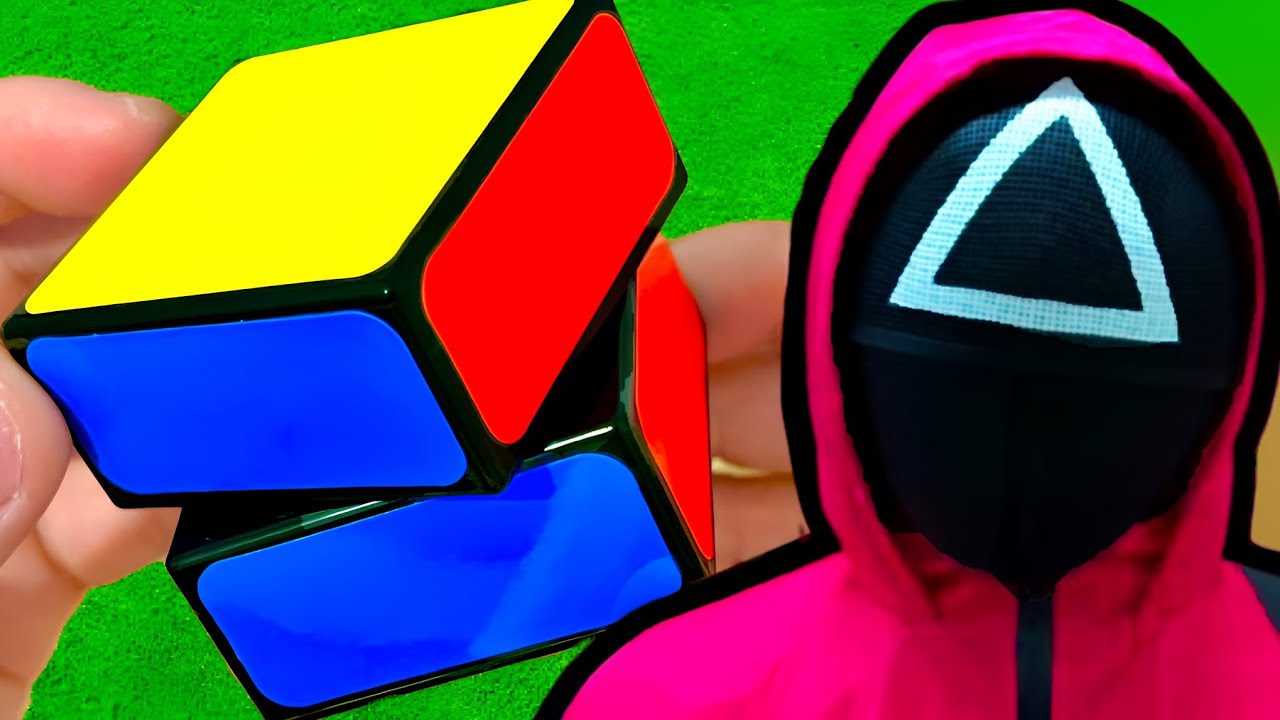 Squid Game but with Rubik's Cube - YouTube