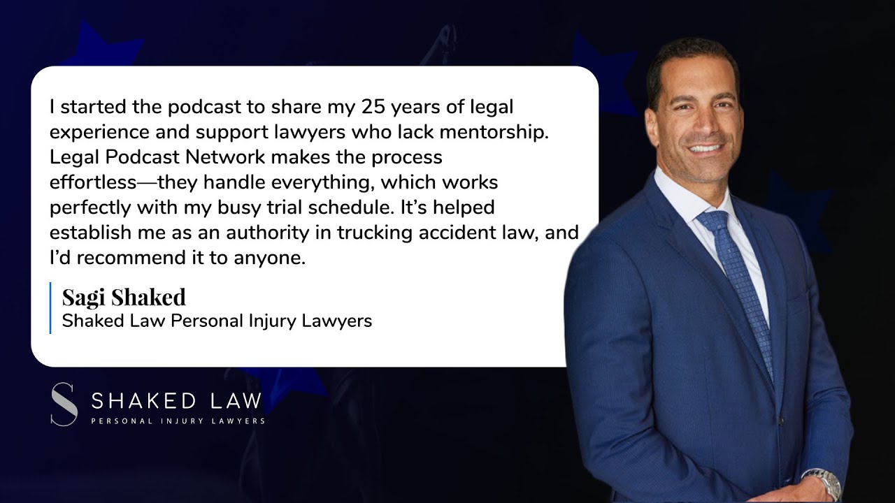 Sagi Shaked | Personal Injury Attorney Testimonial - YouTube