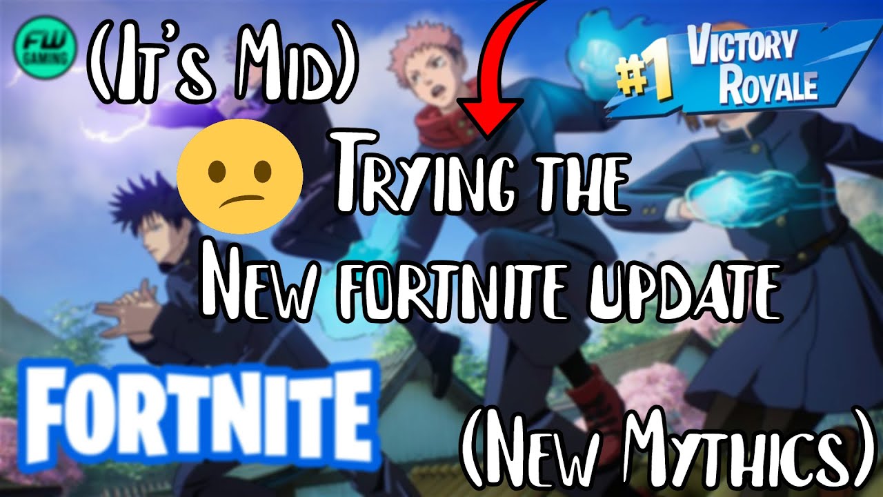 The New Fortnite Update is kinda Mid - YouTube