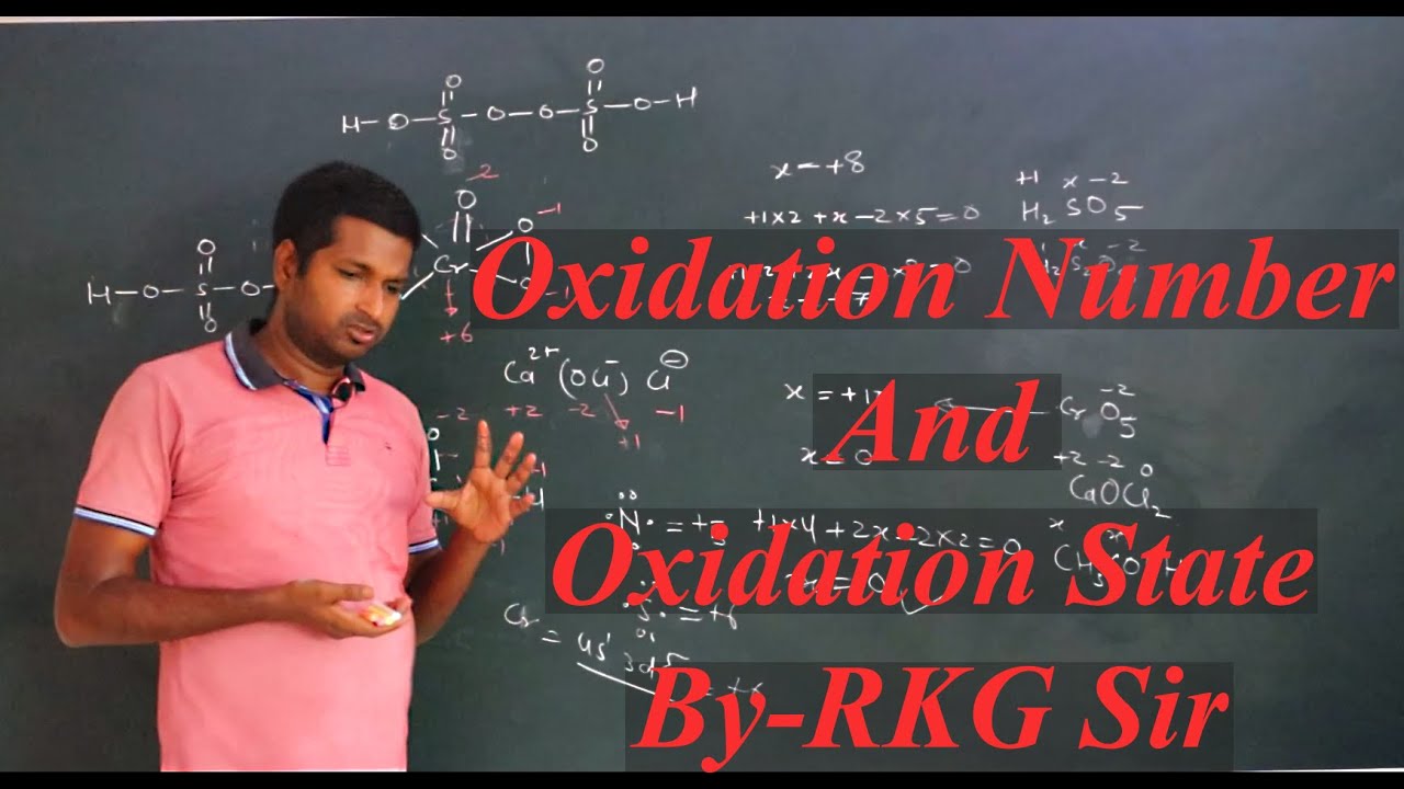 How to calculate oxidation number and oxidation state| by- RKG Sir| for ...