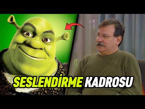 SHREK FİLMLERİNİN SESLENDİRME KADROSU (ÇOK ŞAŞIRACAKSINIZ)