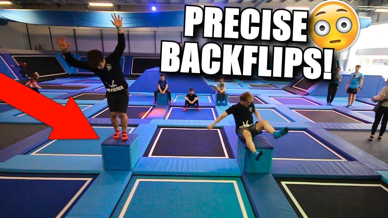 MOST PRECISE BACKFLIP CHALLENGE ! - YouTube