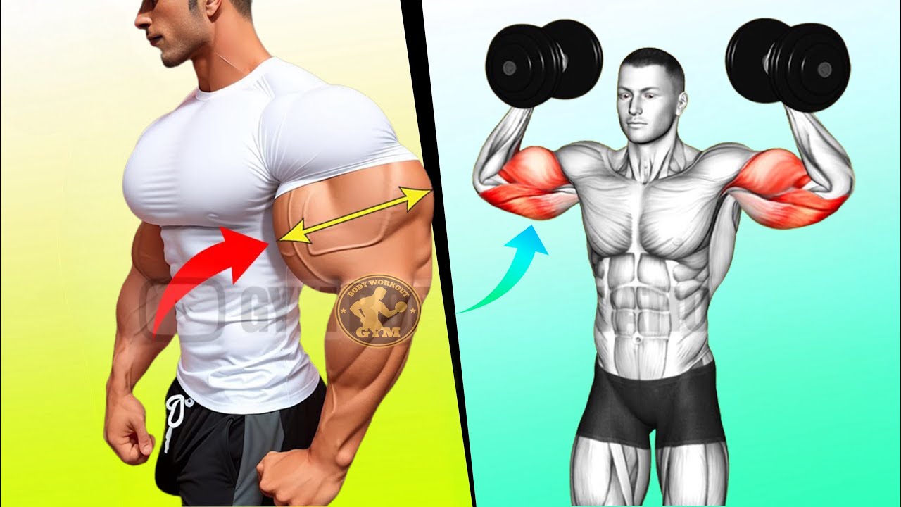 Ultimate Dumbbell Only Arms Workout ( Build Biceps And Triceps) To Get ...