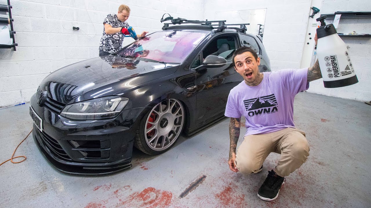 VW GOLF R CHAMELEON TINT!!!! - YouTube