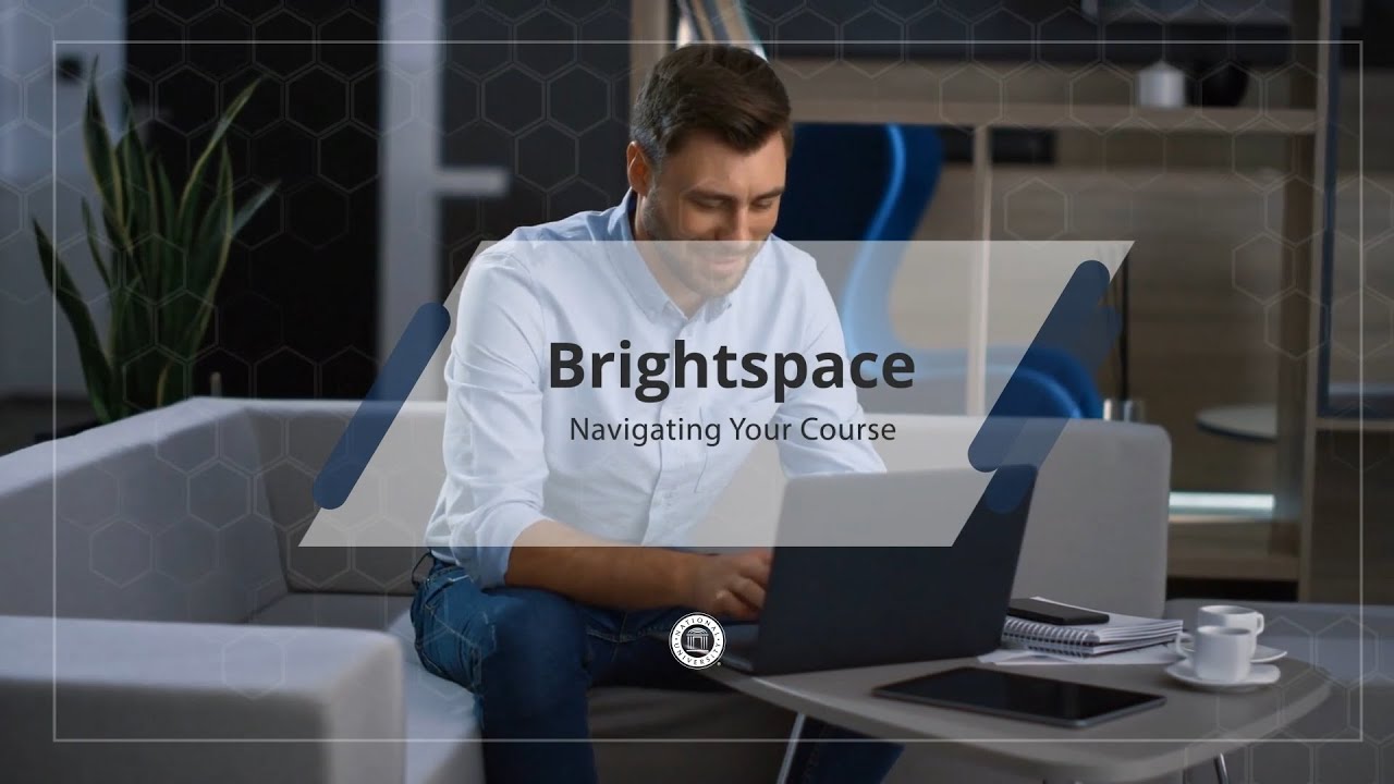 Brightspace Navigating Your Course - YouTube