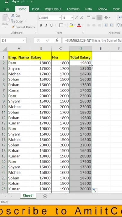 😱 unseen Advance Use of "N" Function 😱😱 | Easy Explanation | Advance Excel | @AmiitCodes # ...