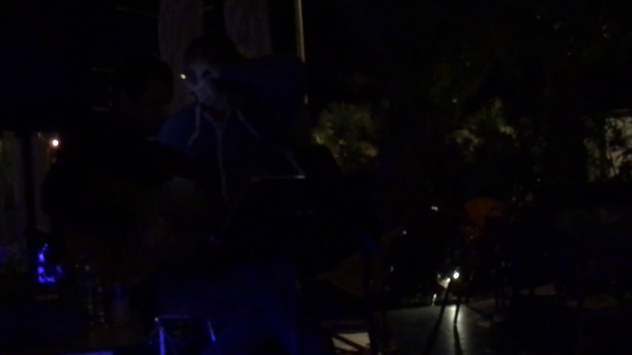 Our turkey night out with trish singing - YouTube