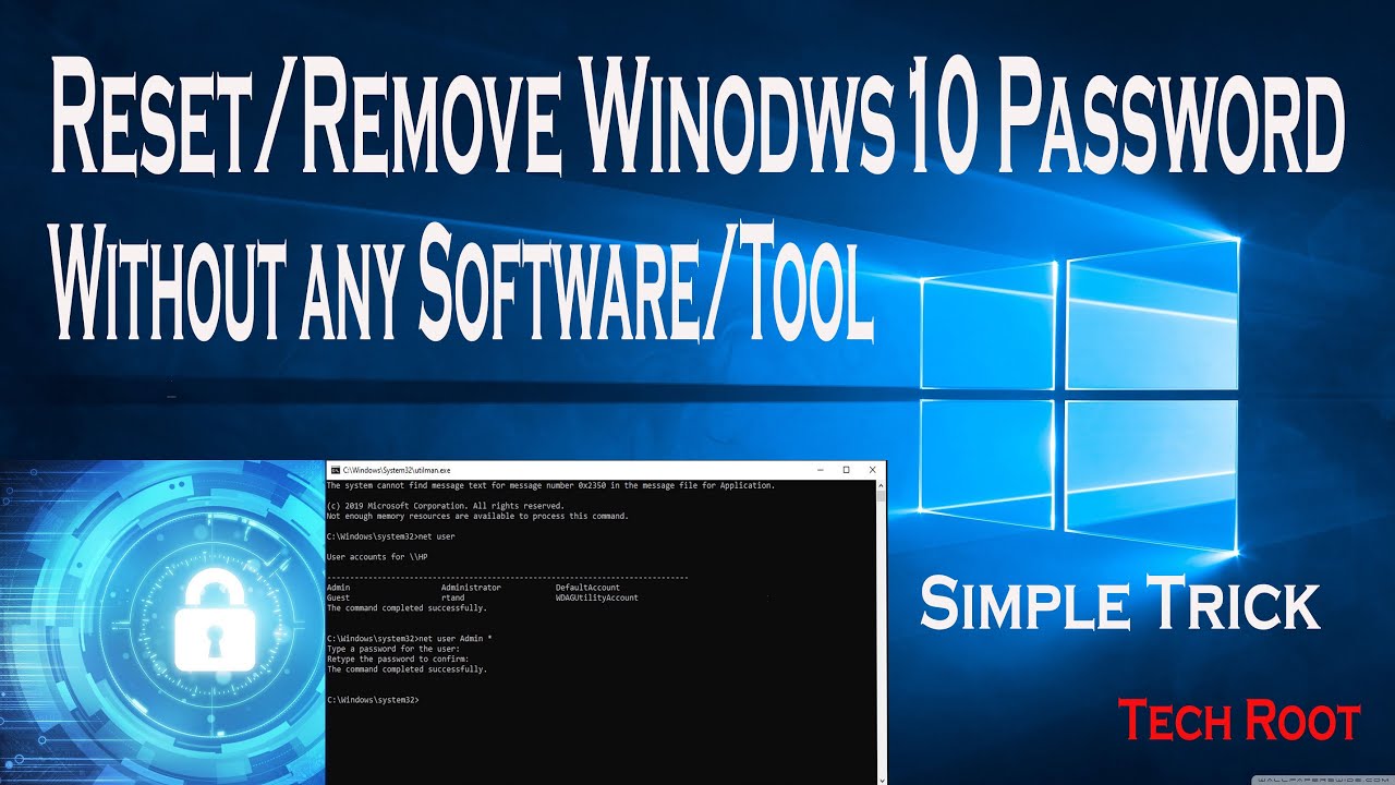 How To Reset Remove Windows10 Password Without Software Or Tool Simple how-to-reset-remove-windows10-password-without-software-or-tool-simple