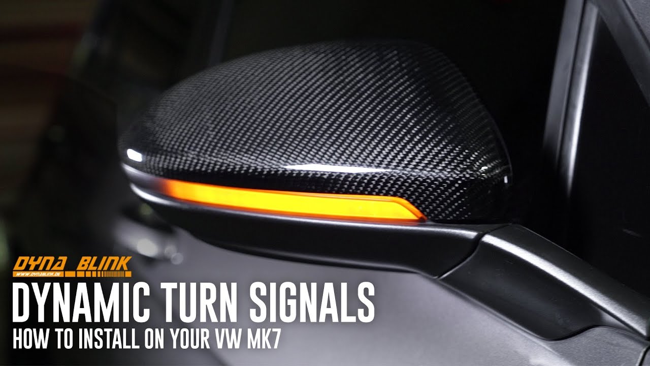 Dynamic Blink "Dynamic Scroll" LED Turning Signal Install | Volkswagen ...