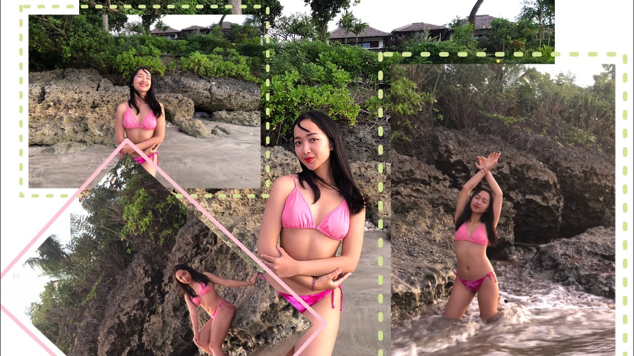 Herlina ke Pantai muaya bareng kakaknya Evy - YouTube