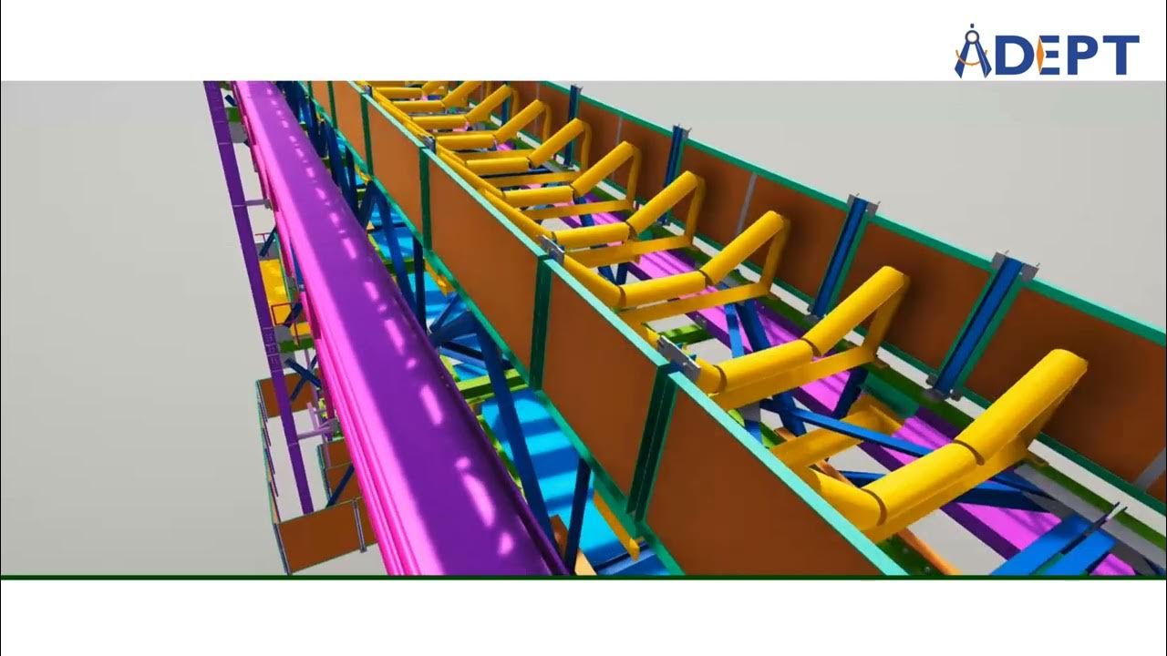 BULK MATERIAL HANDLING CONVEYOR - YouTube