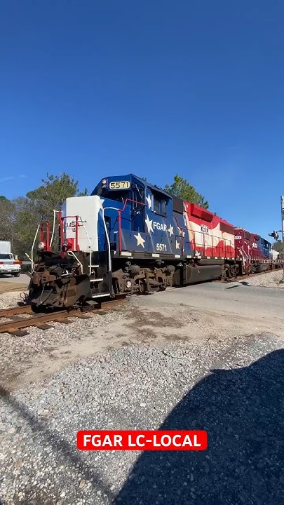 FGAR 5571 #train #freighttrain #railroad #locomotive #railfan #railroaders #railway - YouTube