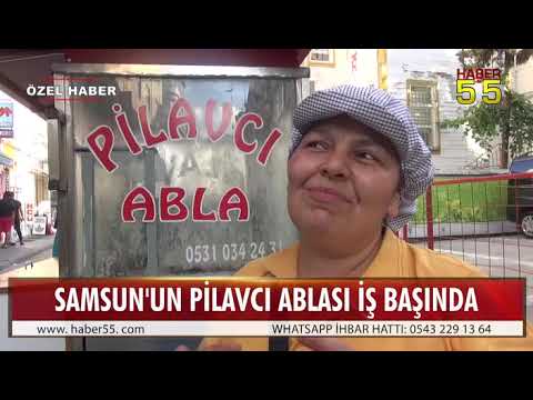 MOTORİZE PİLAVCI ABLA SOKAK SOKAK GEZEREK GEÇİMİNİ SAĞLIYOR