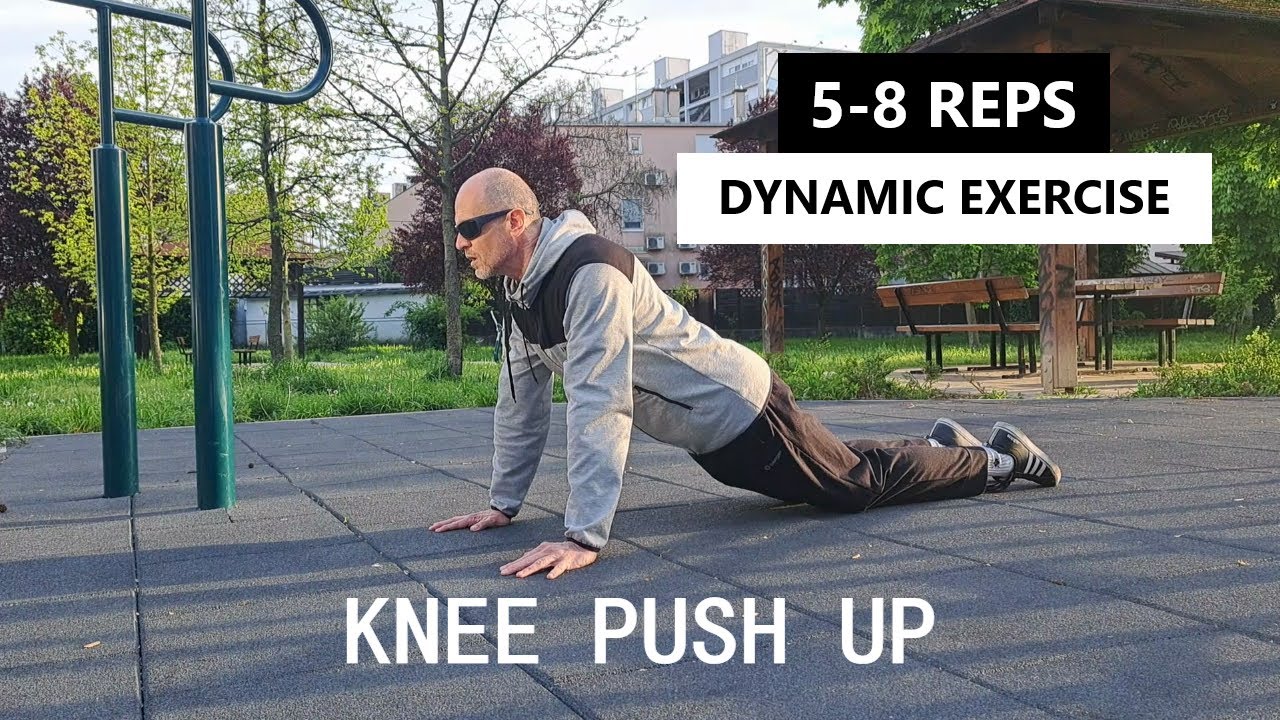 Try Knee Push Up For Building Your Chest Muscles - YouTube
