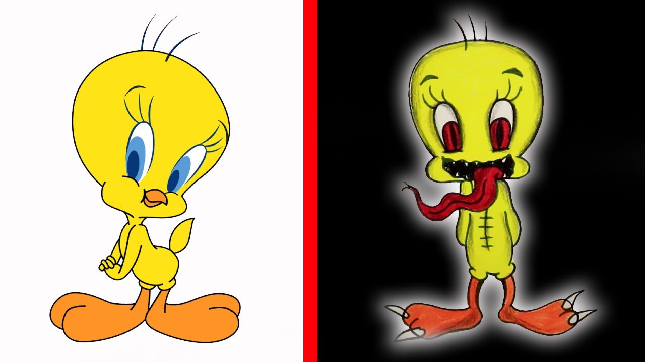 Tweety Horror version art ( 2020 ) - YouTube