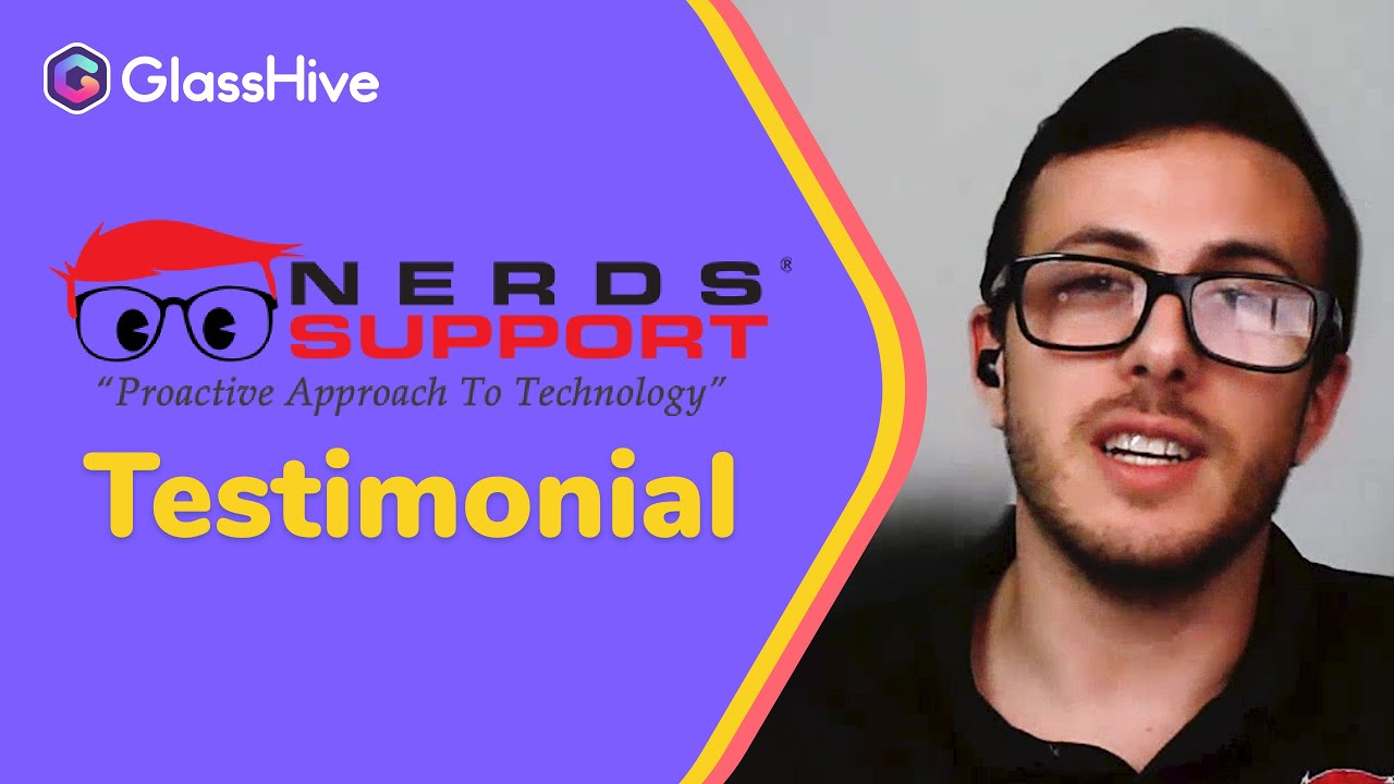 GlassHive Testimonial from Nerds Support - YouTube