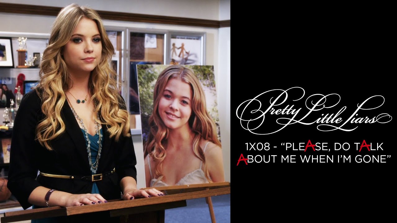 Pretty Little Liars - The Liars At Alison's Memorial - (1x08) - YouTube