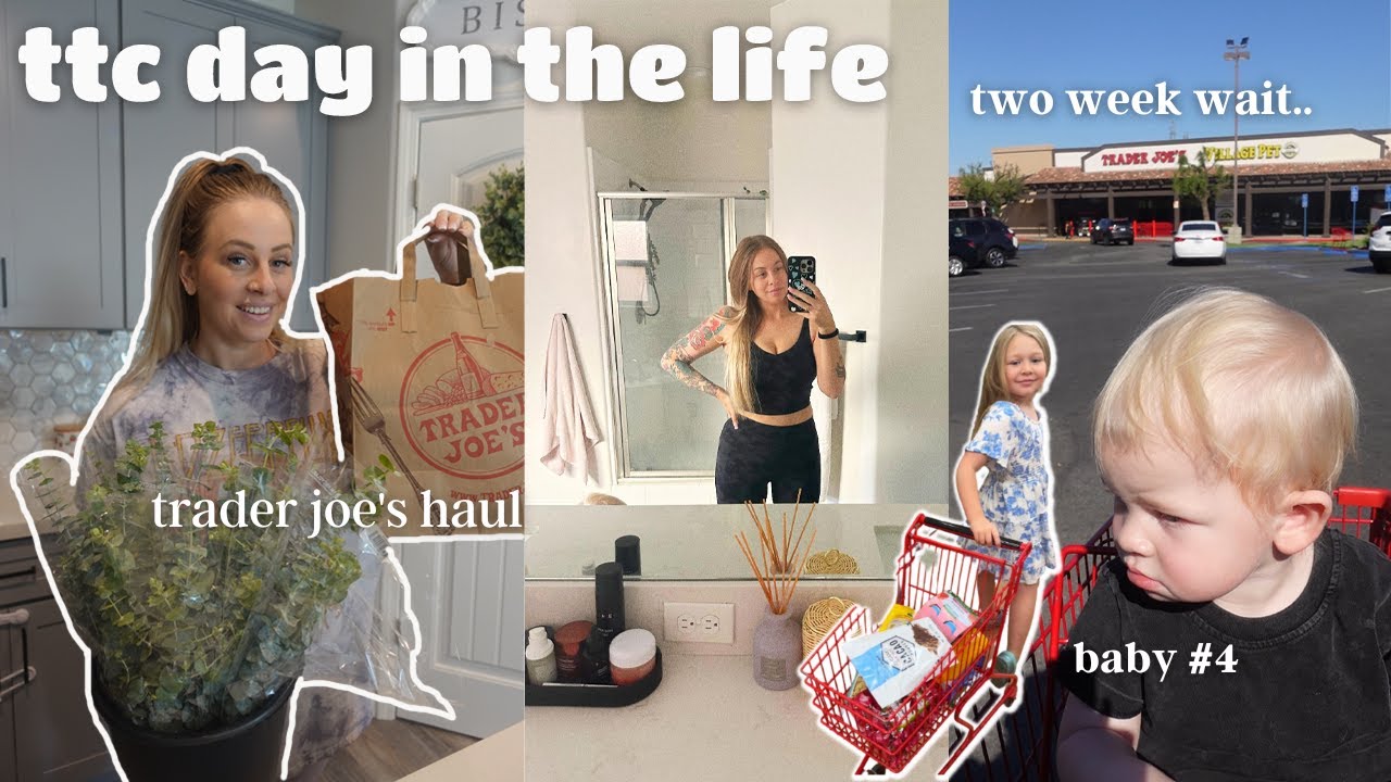 DAY IN THE LIFE TTC VLOG | two week wait begins + ttc journey baby #4 ...