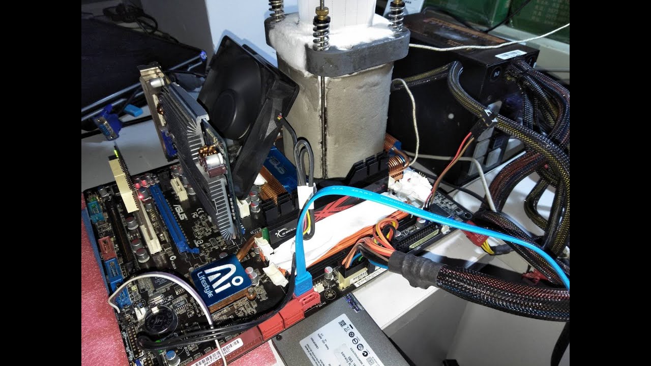 overclock core 2 duo e7500 4ghz (MINHA CONFIGURACAO) - YouTube