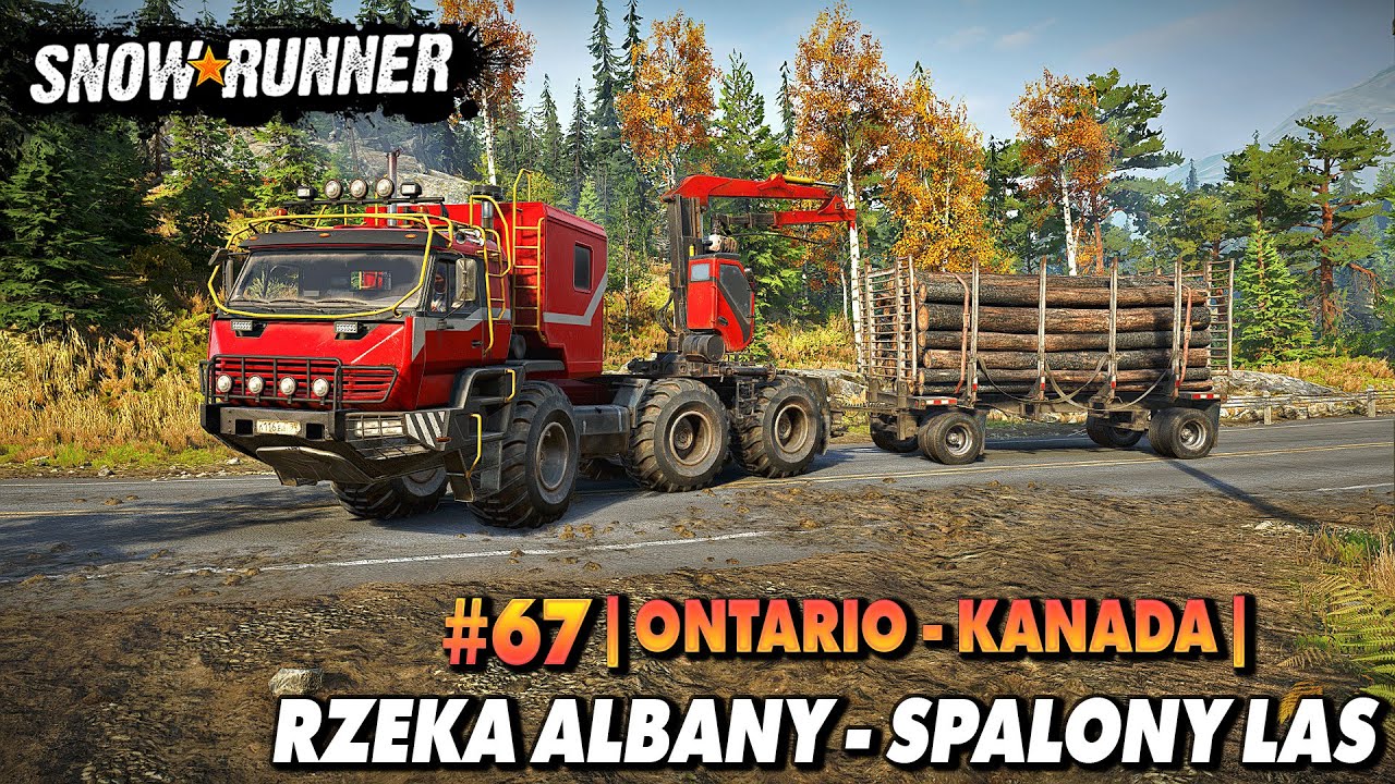 🆕 | SNOW🌟RUNNER - #67 | SEASON 9 | DLC THE MASTODON | ONTARIO - SPALONY ...
