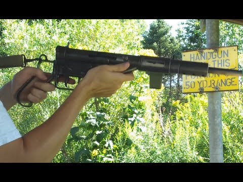 Semi-Auto Sten MKII - YouTube
