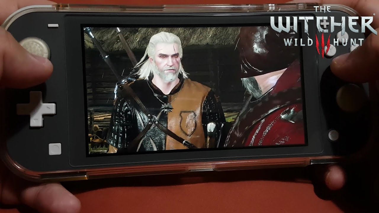 Witcher 3 Wild Hunt on Nintendo Switch Lite Part 56 || Wyvern and ...