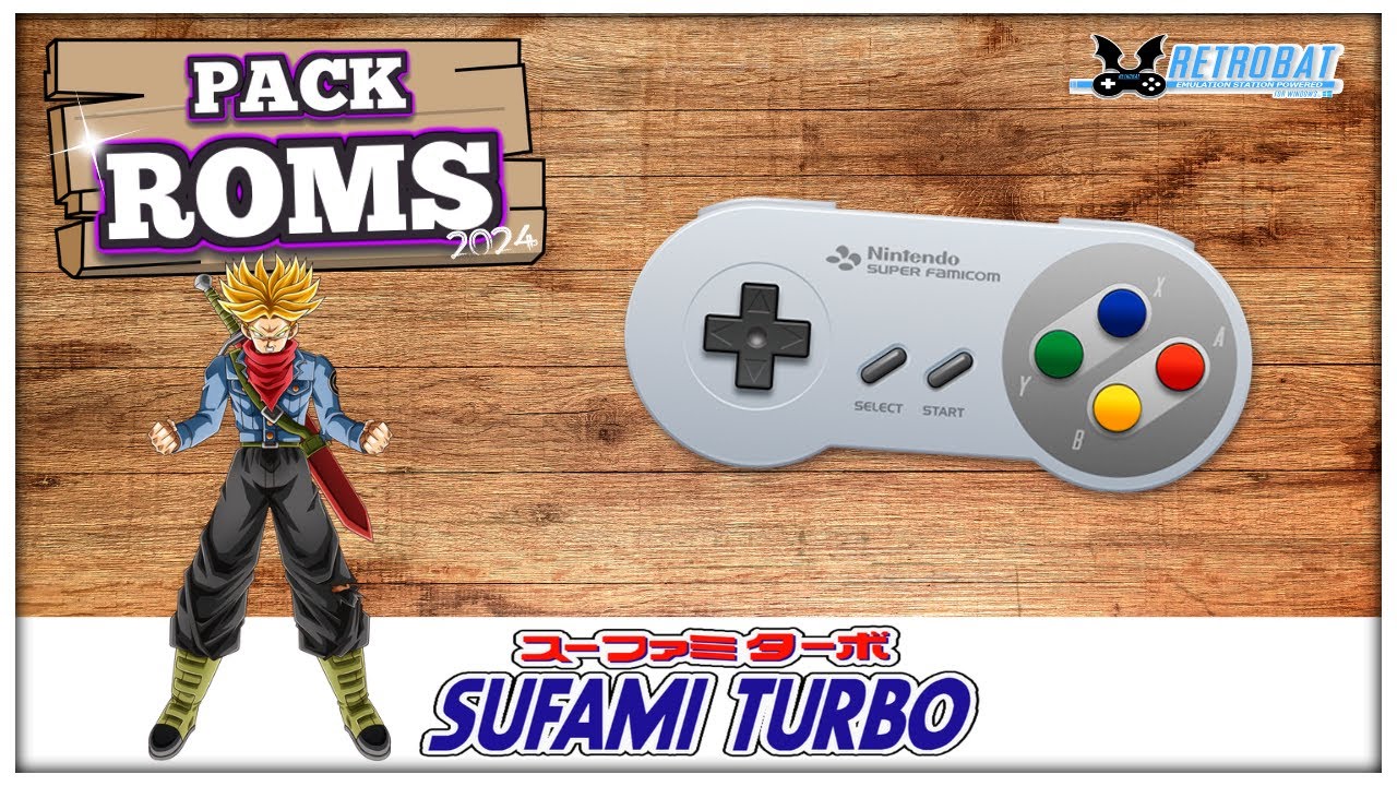 🕹️RetroBat2️⃣0️⃣2️⃣4️⃣Pack Roms SUFAMI TURBO | Fullset Roms #roms #pack ...