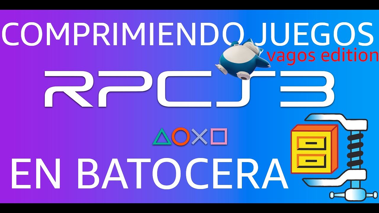 Comprimir juegos de PS3 en Batocera linux!! ahora con script automatico ...
