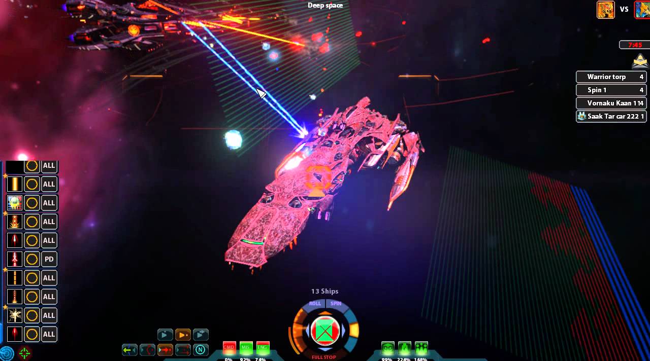 Leviathan battles (Sword of the stars II) part 5 - YouTube