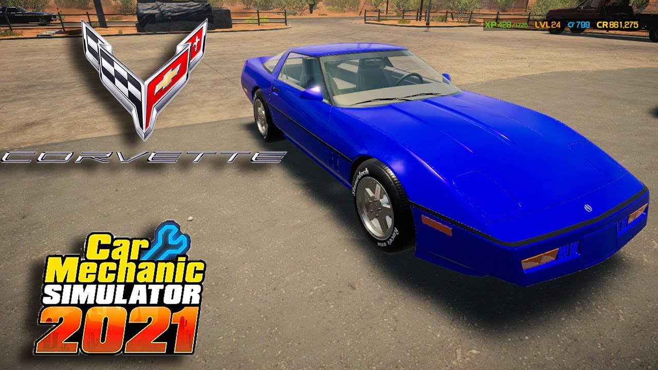 1984 Chevrolet Corvette Restoration [Car Mechanic Simulator 2021] [1984 ...