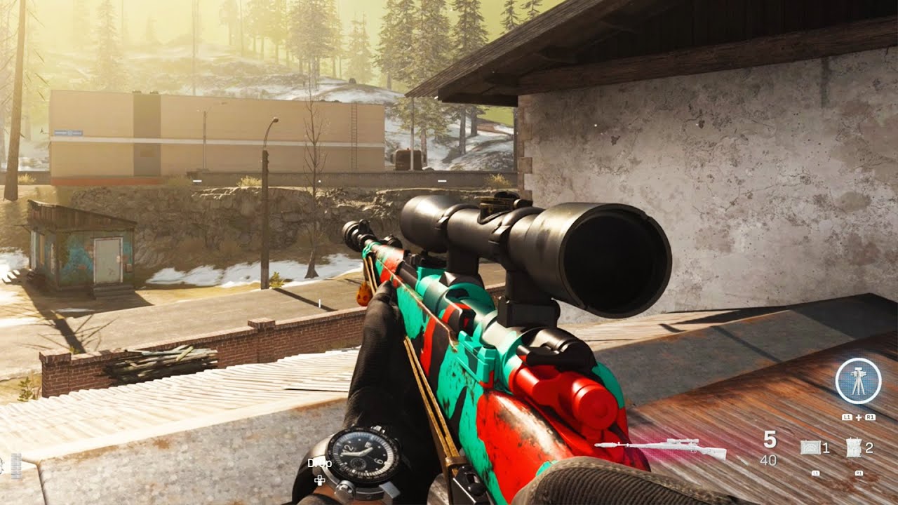 TRYING THE KAR98K FOR A CHALLENGE | Call of Duty: Warzone - YouTube