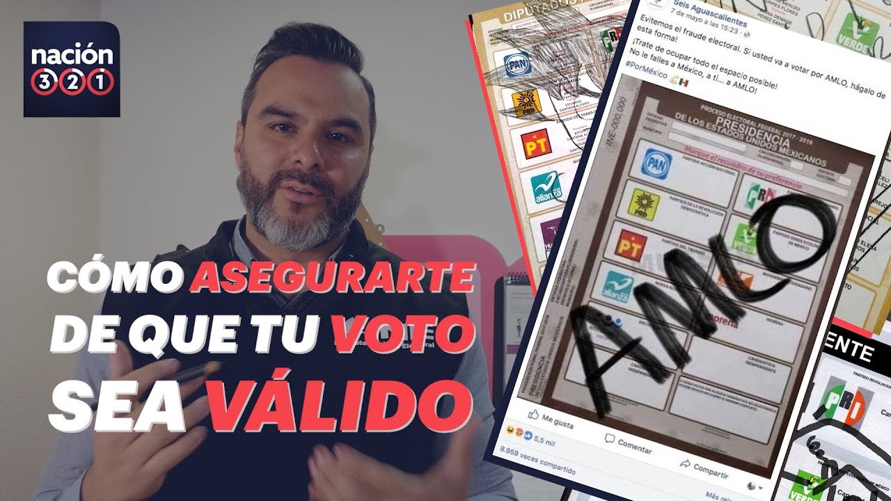 Cómo asegurarte de que tu voto sea válido - YouTube