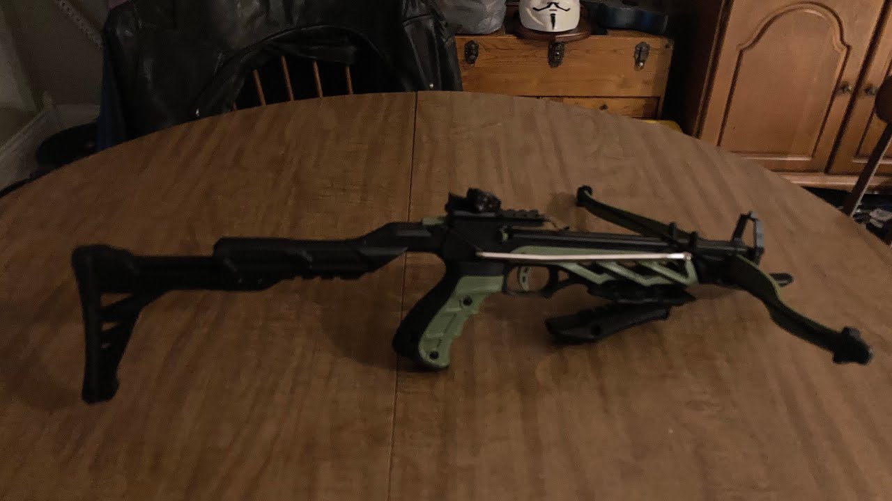 Alligator 80lb Crossbow 😎 - YouTube