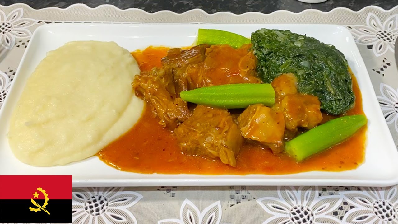 COMO FAZER PRATOS ANGOLANOS| FUNGE COM PEITO ALTO - A moda Quetuxa ...