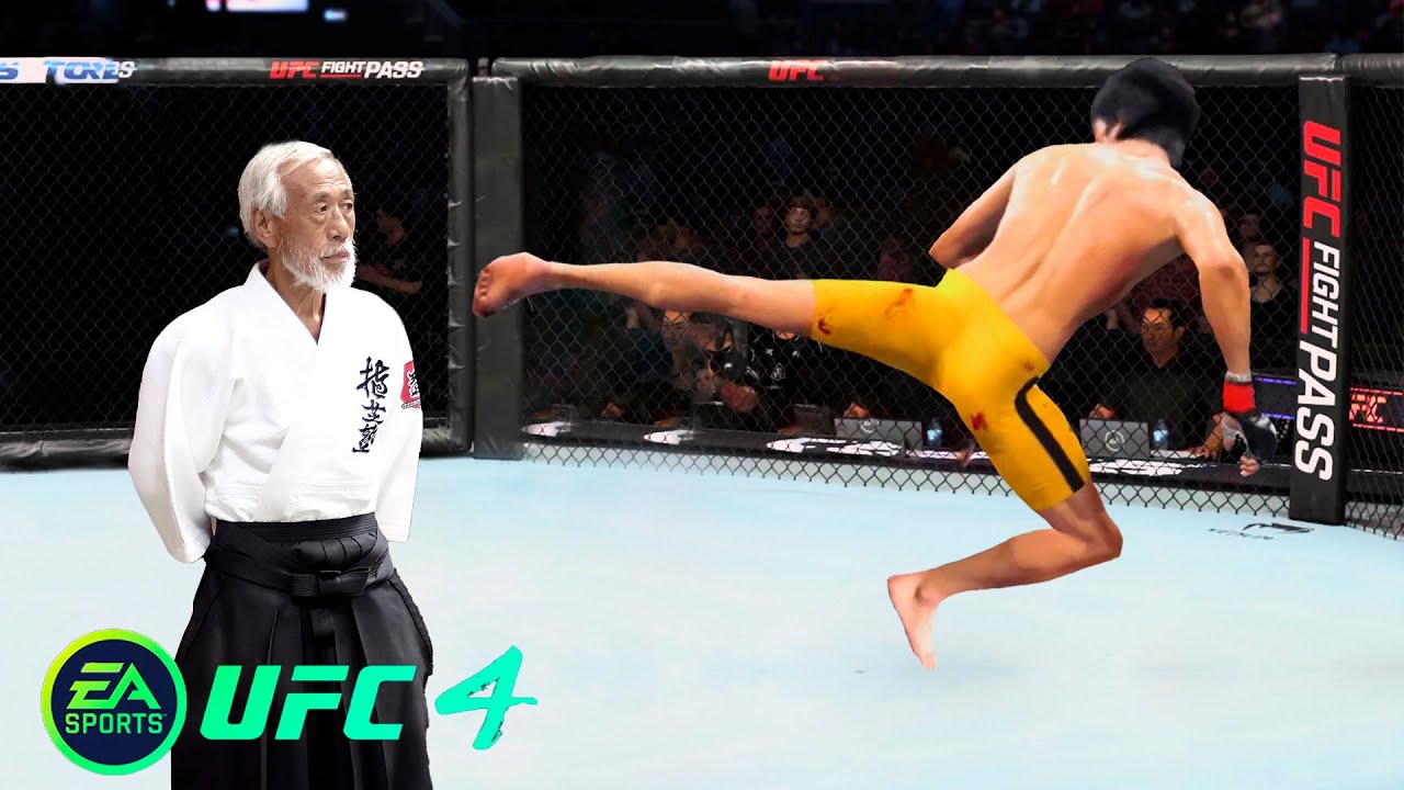 UFC4 Bruce Lee vs Sensei Sun EA Sports UFC 4 - YouTube