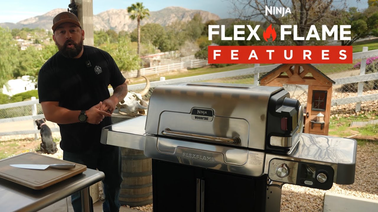NOT A GRILL it’s the NINJA FLEXFLAME 5-1 Cooking System - YouTube