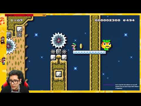 Falling platforms - Super Mario Maker 2 - YouTube