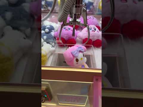 CLAW MACHINE JACKPOT 🧸| SANRIO KAWAII prize 💝| Arcade Game Kuromi EPIC ...
