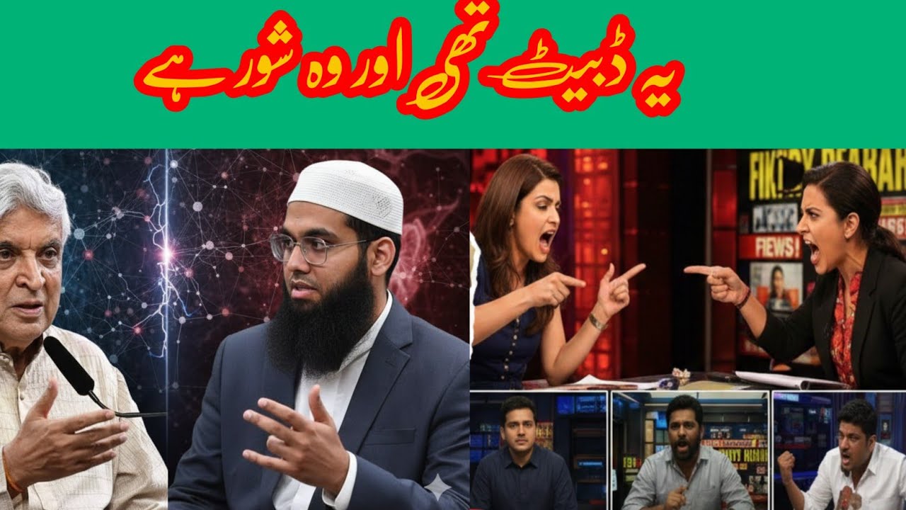 Yeh Debate Thi Woh Shor Tha | Daleel vs TV Studio Ki Ladai - YouTube