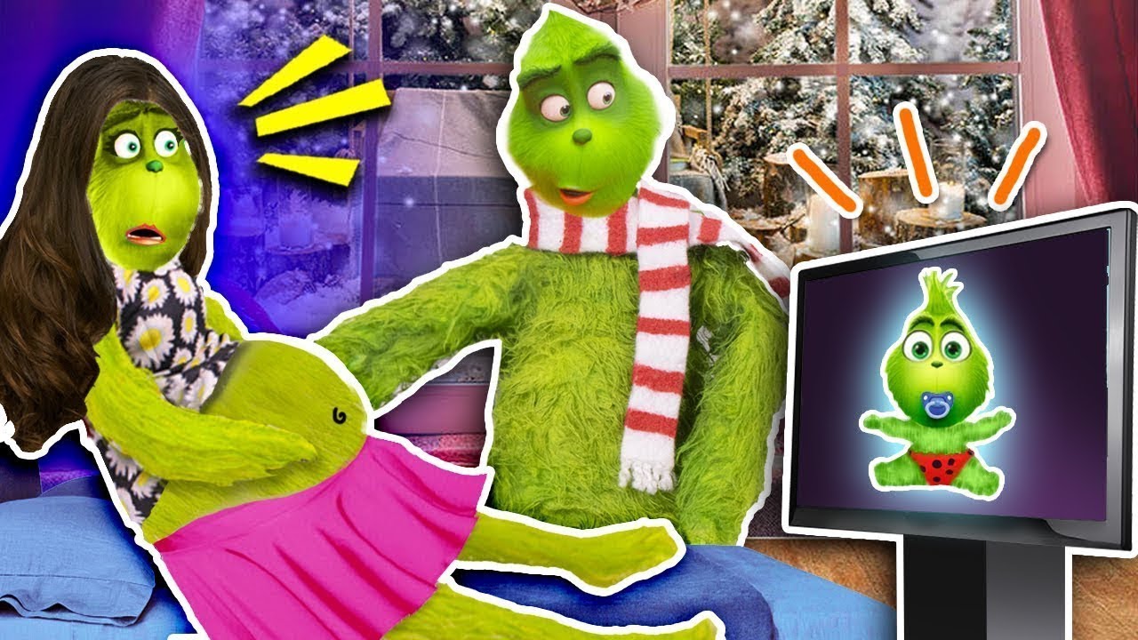 The GRINCH is HAVING TRIPLETS 👶🏻👶🏻👶🏻 on CHRISTMAS DAY 🎅🏻Toys AND LOL ...