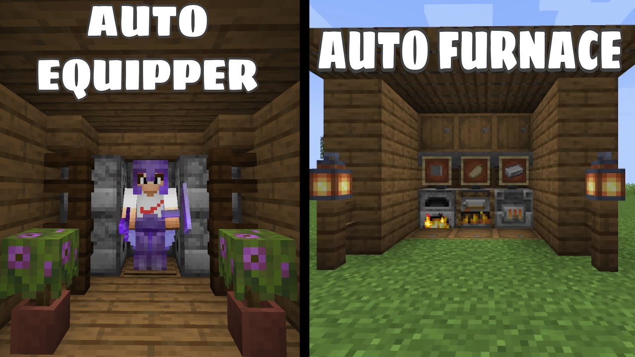 Redstone Essentials: 3 Simple Builds for MINECRAFT Survival! - YouTube