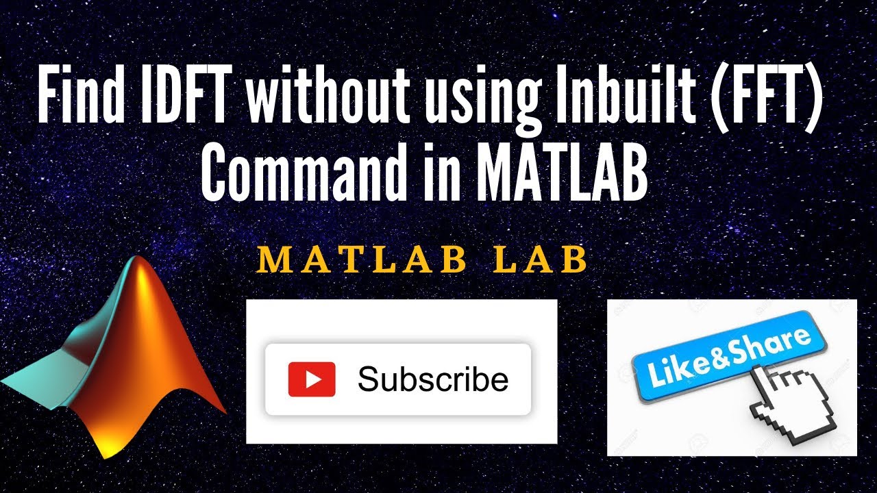 Develop a program to find IDFT without using Inbuit Command - YouTube