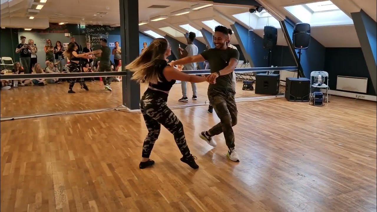 Thayná & Lucas | Demo at Oslo zouk weekender 2022 - YouTube