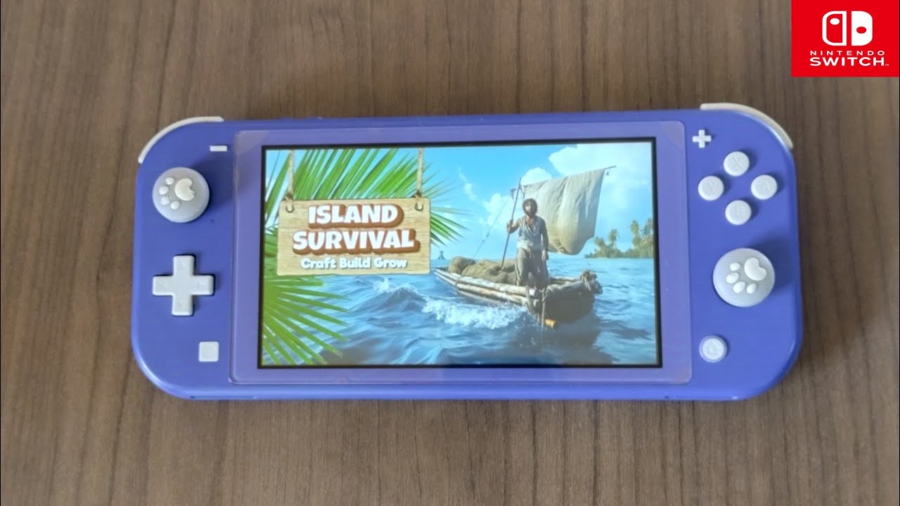 Island Survival: Craft, Build, Grow Nintendo Switch Lite Gameplay - YouTube