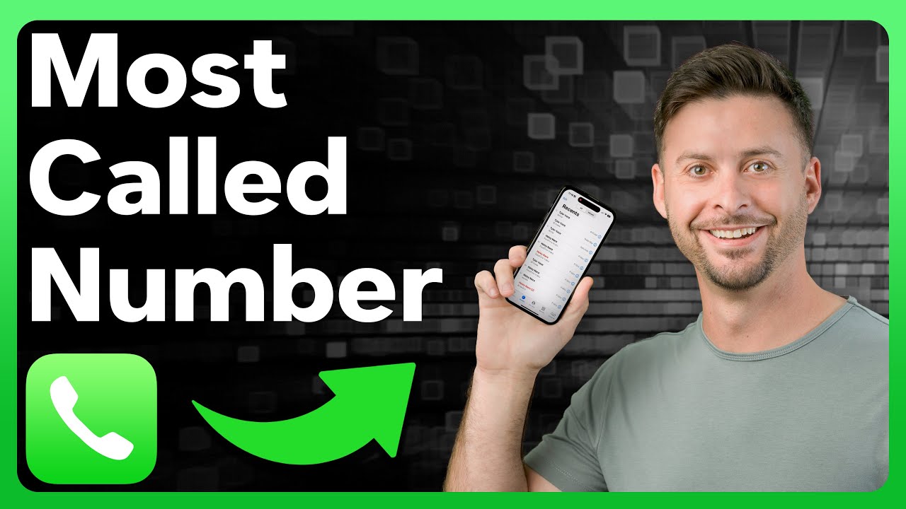 How To Check Most Called Number On Phone - YouTube